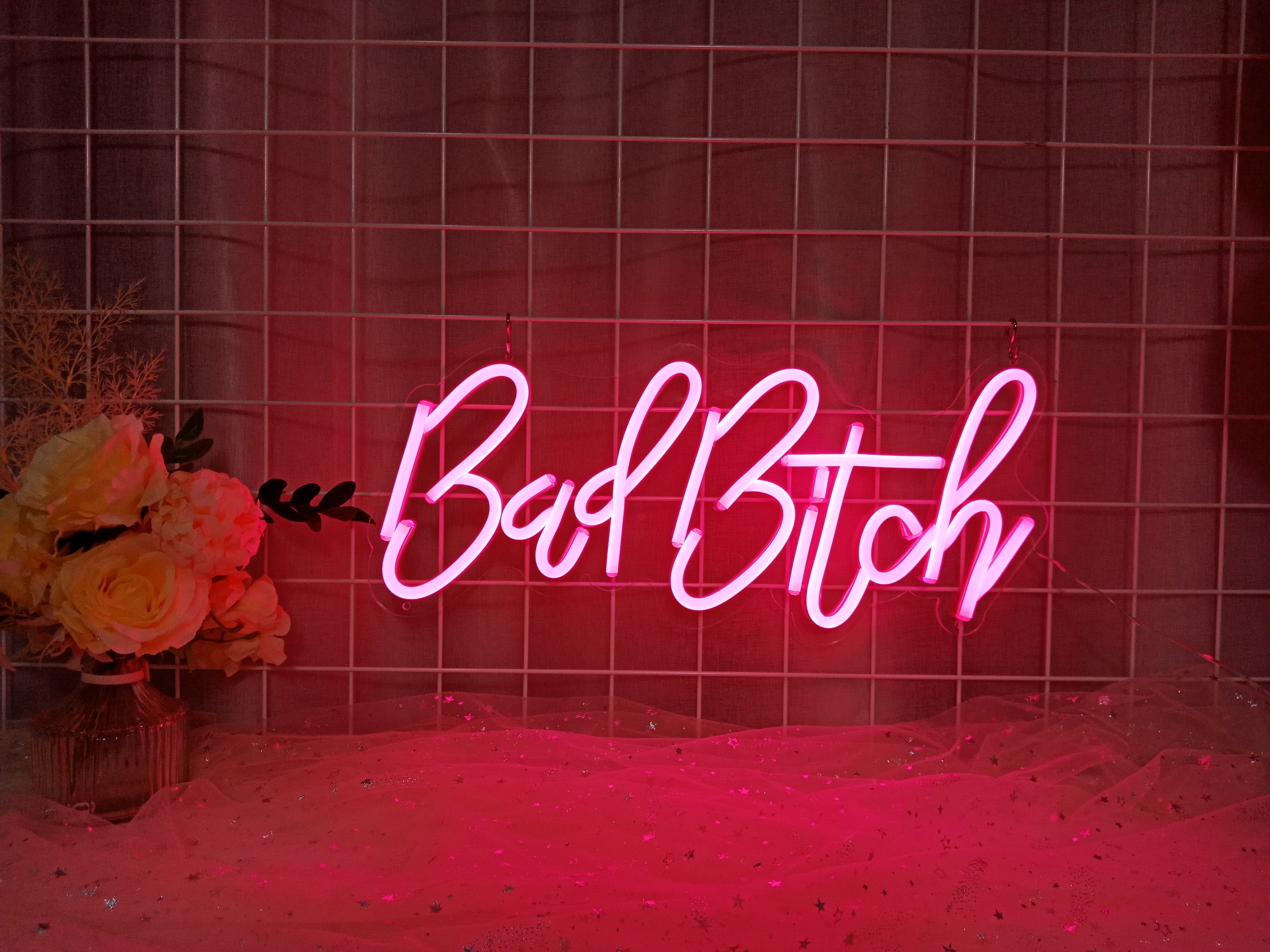 Bad Bitch LED Neon Sign - HAPPYNEON