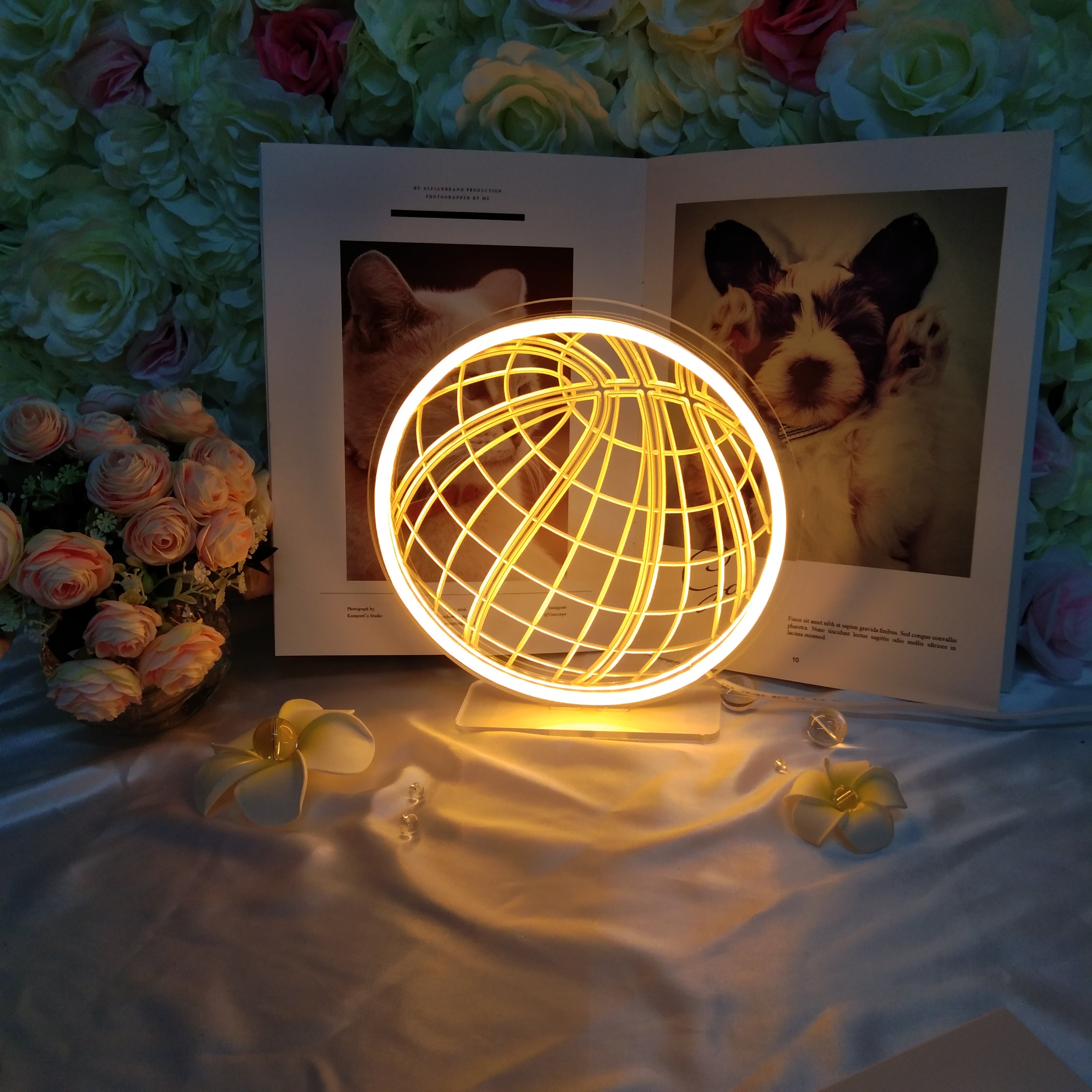 Basketball Desk LED Neon Sign - HAPPYNEON